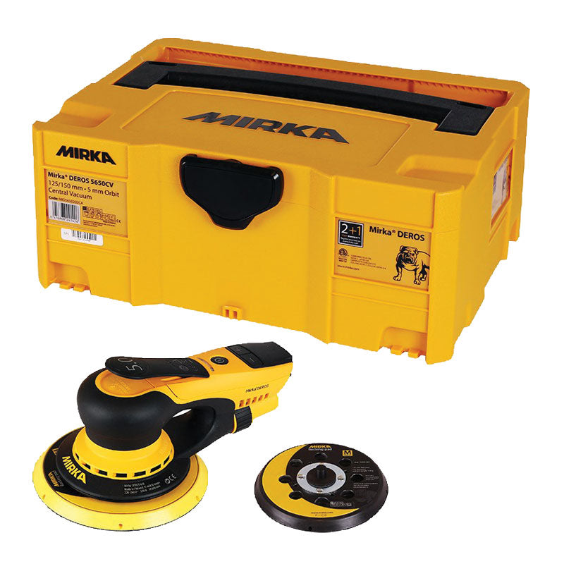 DEROS 5650CV 125/150mm Electric Sander Kit– BC Coatings