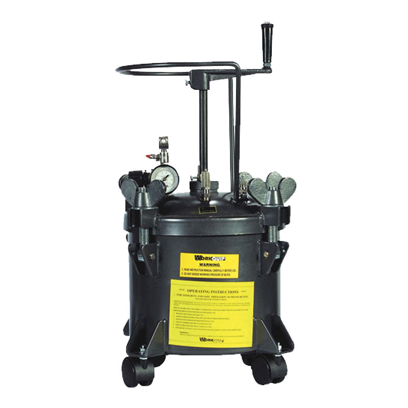 Workquip 10 Litre Pressure Pot - Manual Agitation– BC Coatings
