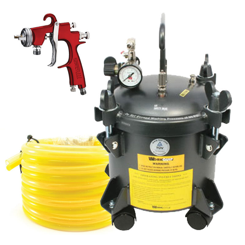 10L Non Agitation Pressure Pot Kit with Hose– BC Coatings